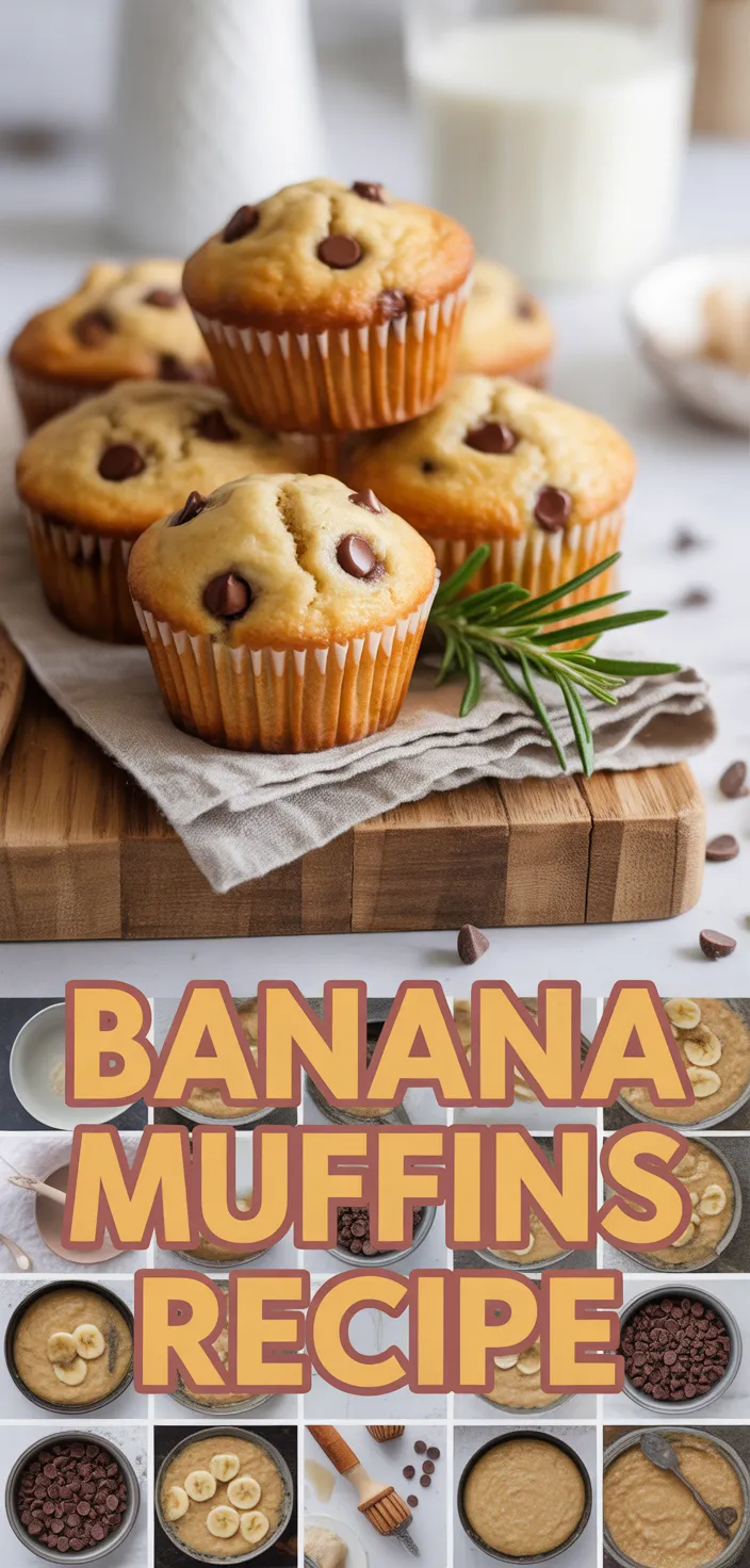 Banana Muffins Recipe - Tempura Tales