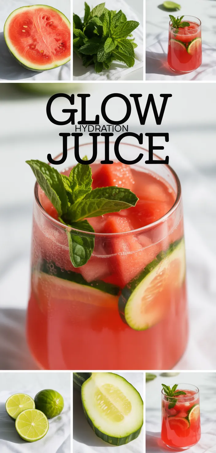 Glow Hydration Juice Recipe - Tempura Tales